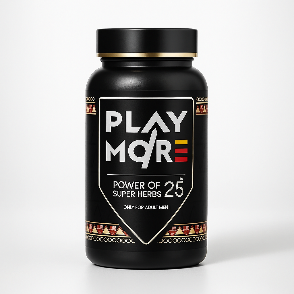 Play More Powder for Men – African Herbal Formula